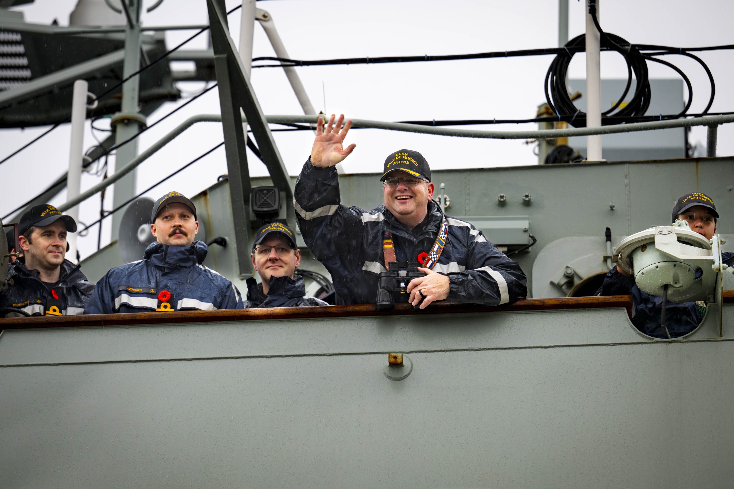 HMCS Ville de Québec celebrated after unique deployment | Trident Newspaper
